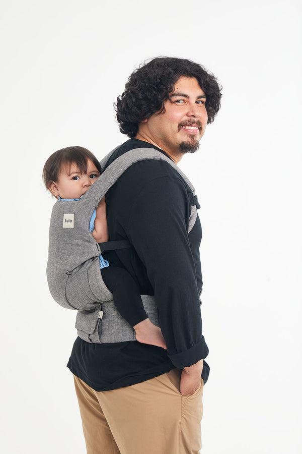 Linen Explore Baby Carrier - Ash Grey - Baby Tula Linen Collection ...